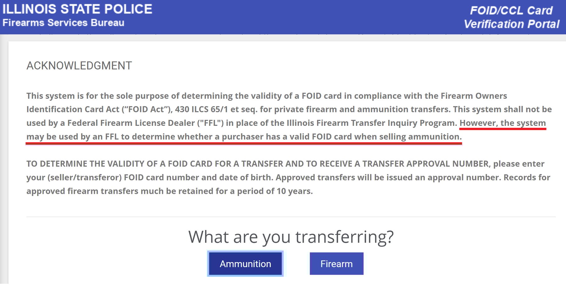 FOID eCard | How & Where You Can Use It